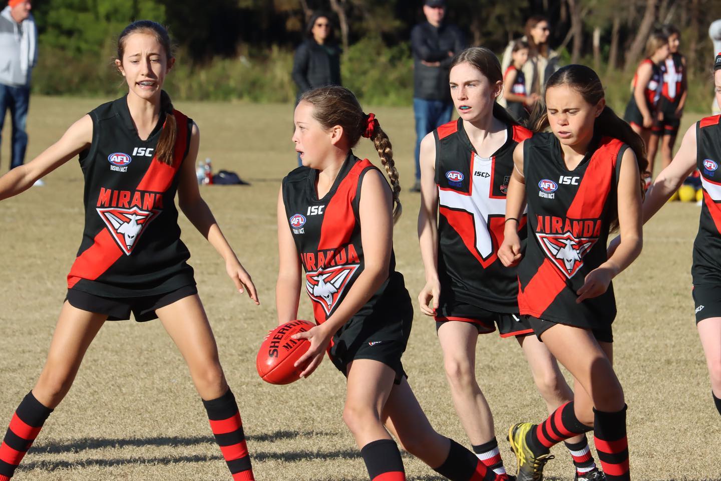 Youth Girls AFL – Miranda Bombers Junior AFC